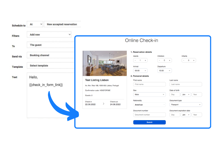 Nuevo Formulario de Registro Online para automatizar tus llegadas | Actualizaciones de Hostify